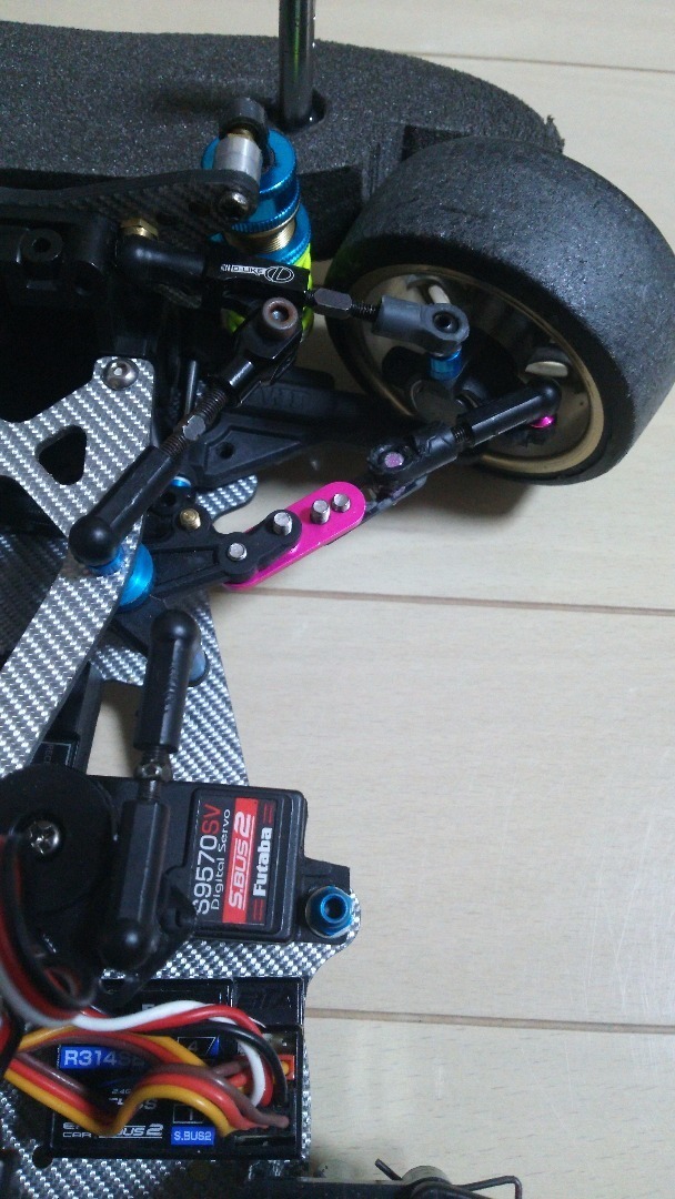 TA04-TRFをRWD化計画: Q車でGO!!